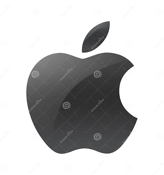Apple company sign editorial photography. Illustration of electronic ...
