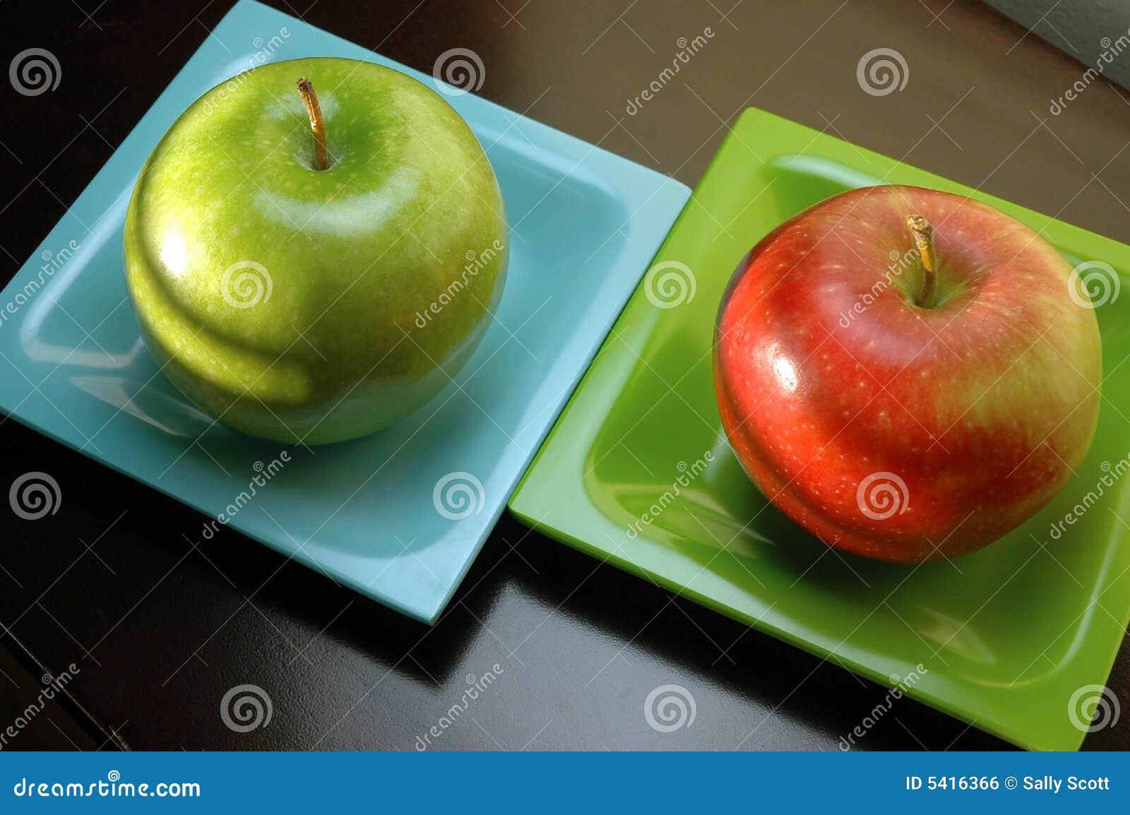 Apple contrast stock photo. Image of colors, fruit, ripe - 5416366