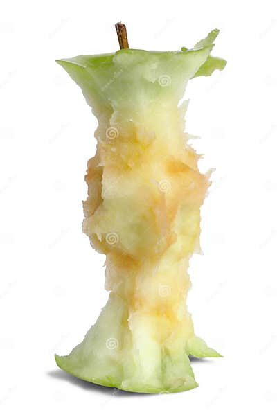 Apple Core stock image. Image of food, diet, healthy, isolated - 198563