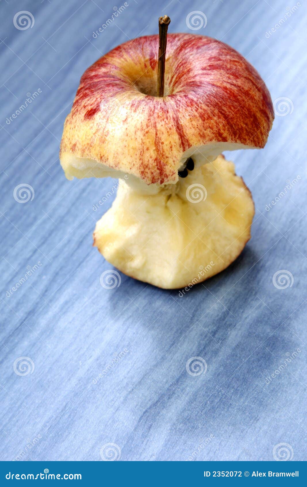 Apple Core stock photo. Image of snack, apple, juicy, eaten - 2352072