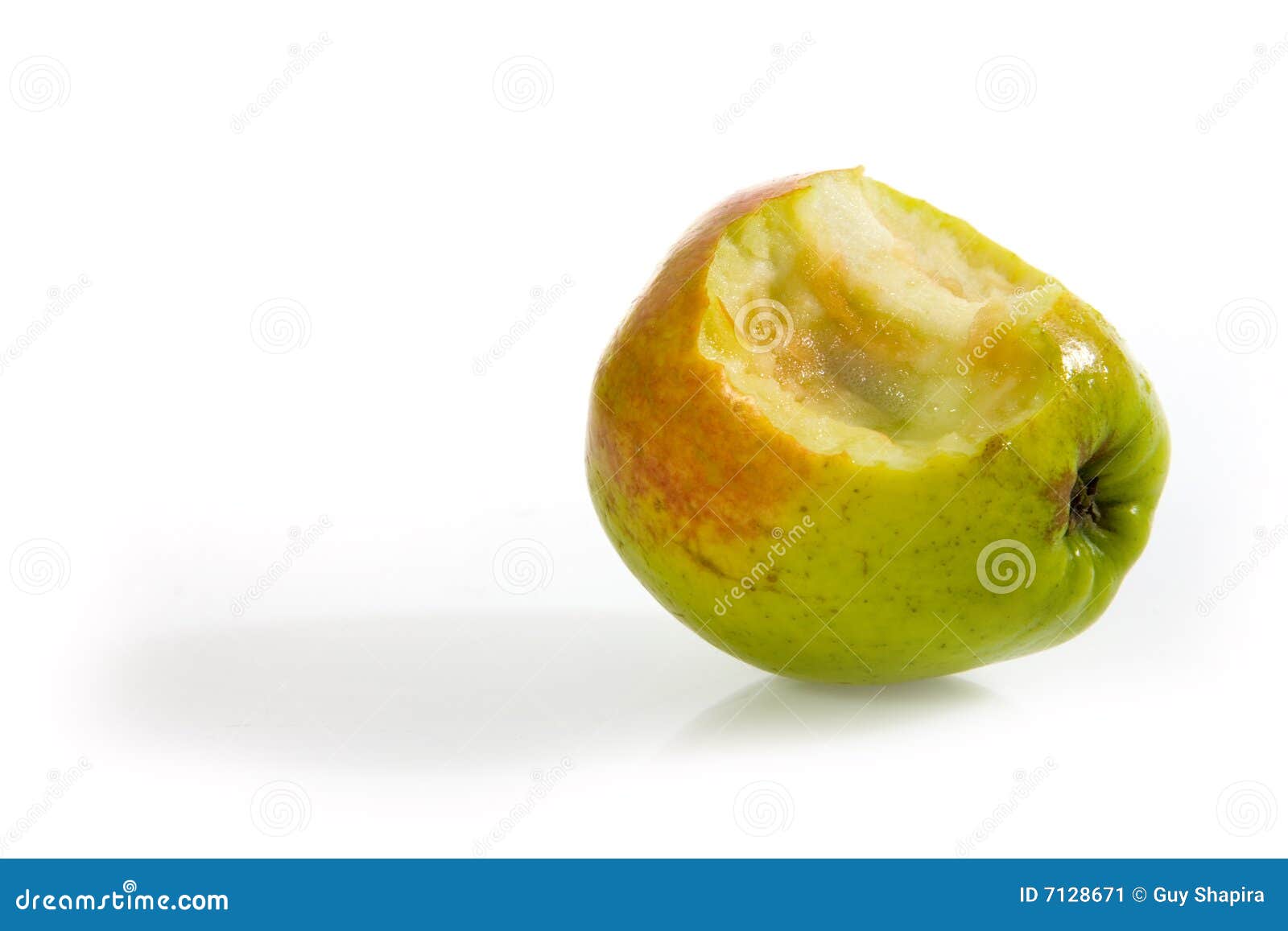 Apple core stock image. Image of apples, isolated, fruit - 7128671