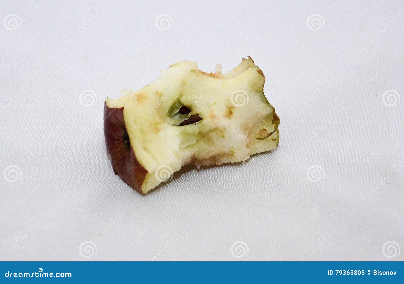 Apple core stock image. Image of isolated, apple, energy - 79363805