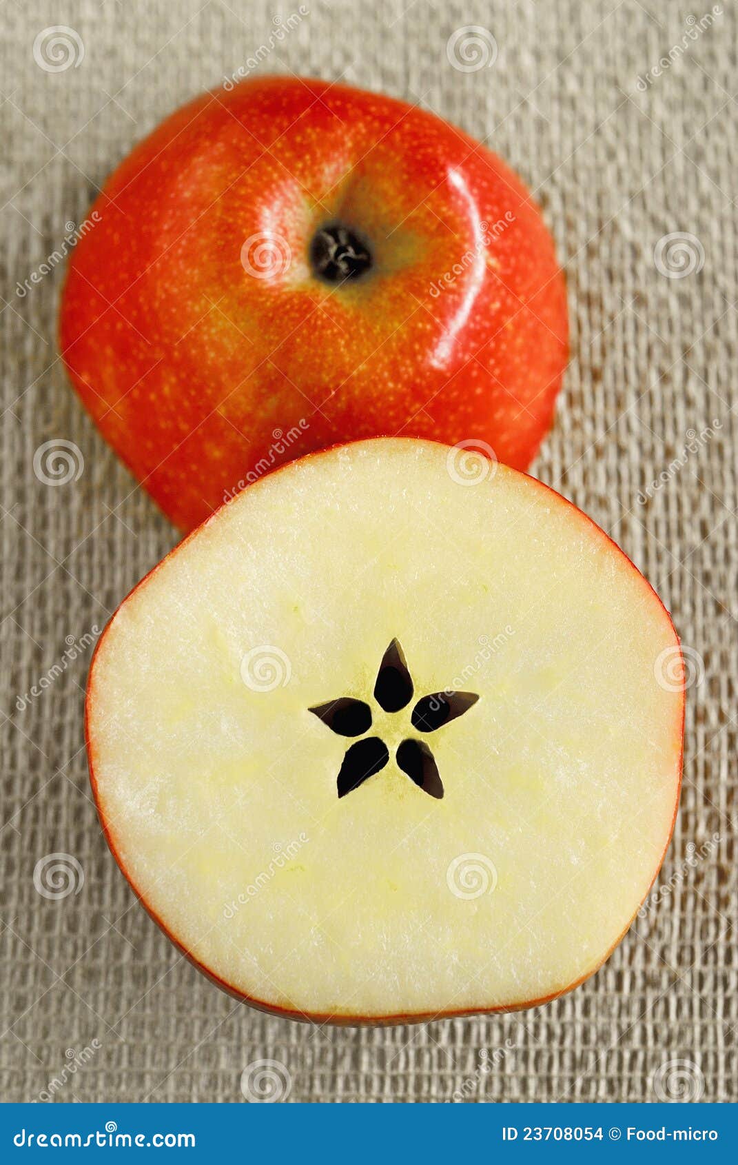 Apple Cut In Half Stock Images - Image: 23708054