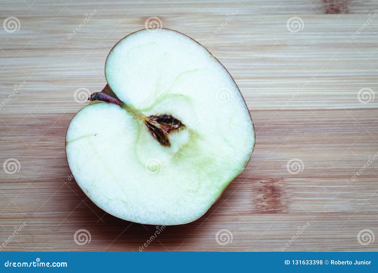 Apple Cut in Half. High Resolution Photo. Stock Photo - Image of fruit ...
