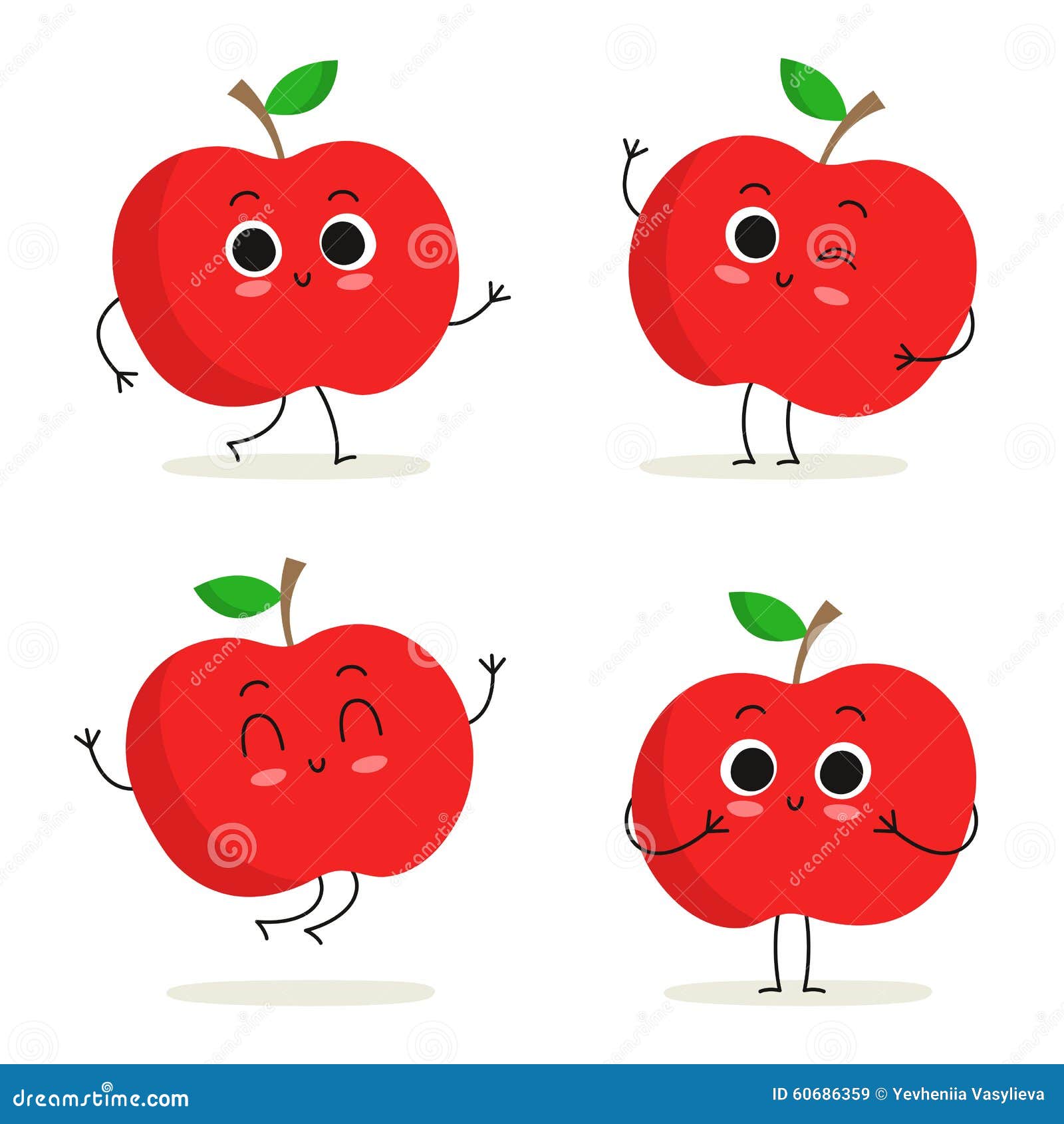 Apple Cute Logo, Apple Icon Vector, Beautiful Apple Vector Logo ...