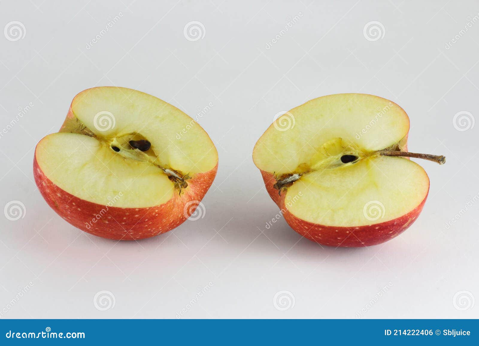 Apple cutted stock photo. Image of pieces, vegan, background - 214222406