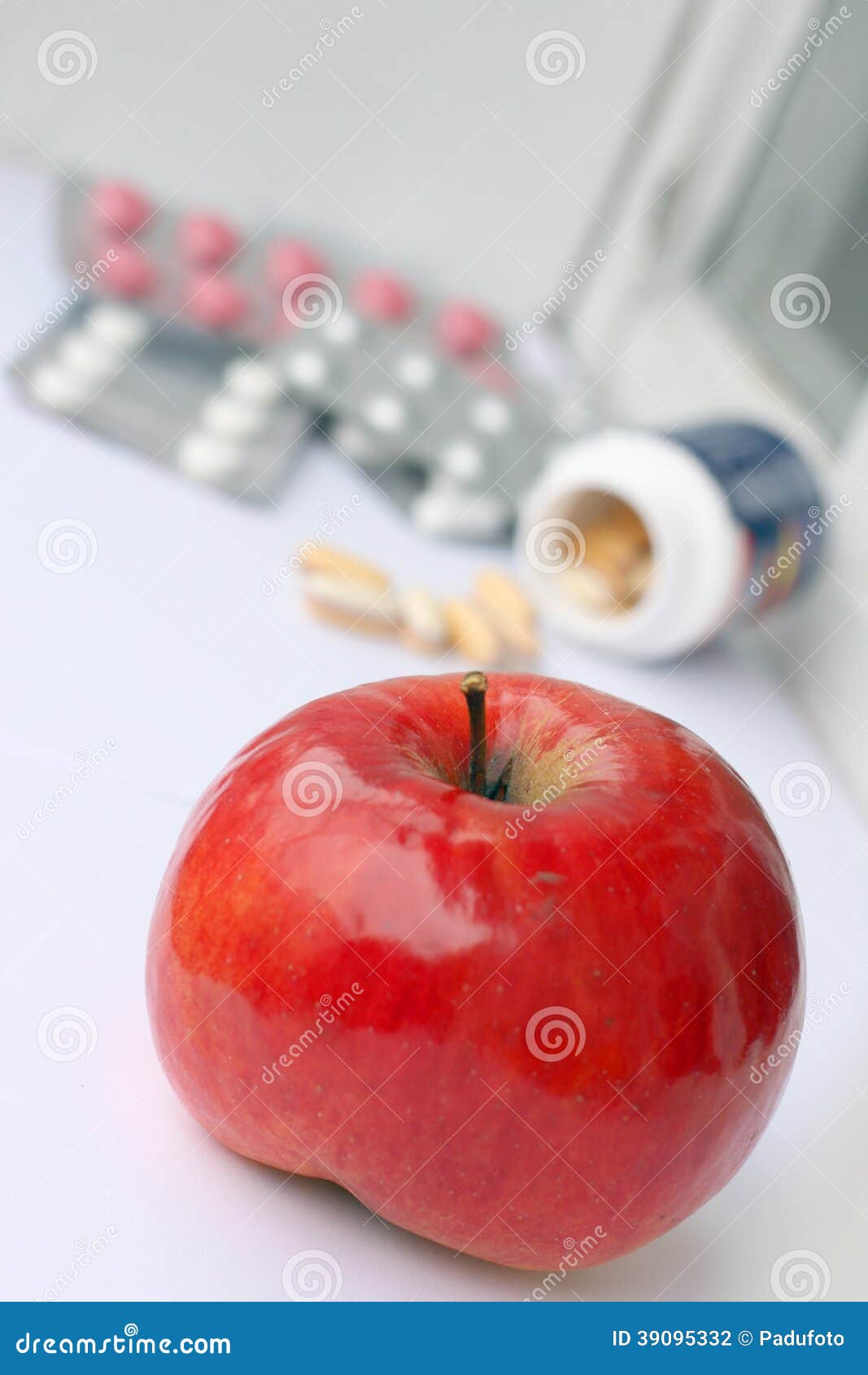 An Apple a Day Keeps the Doctor Away Stock Photo - Image of care ...
