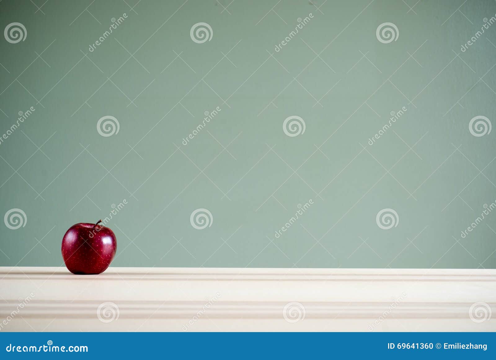 Apple on desk stock photo. Image of desk, study, fitness - 69641360