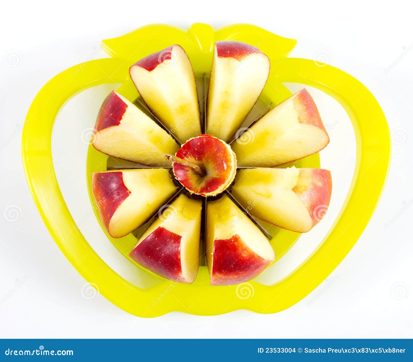 Apple in divider stock photo. Image of vegetarian, natural - 23533004