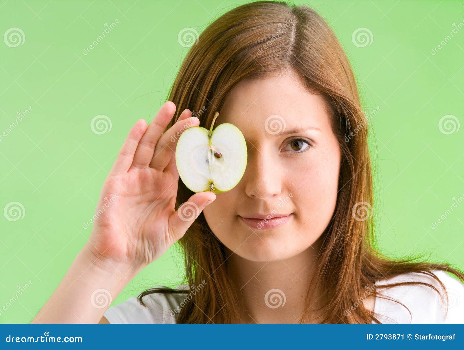 Apple equal eye stock image. Image of living, beauty, feeding - 2793871