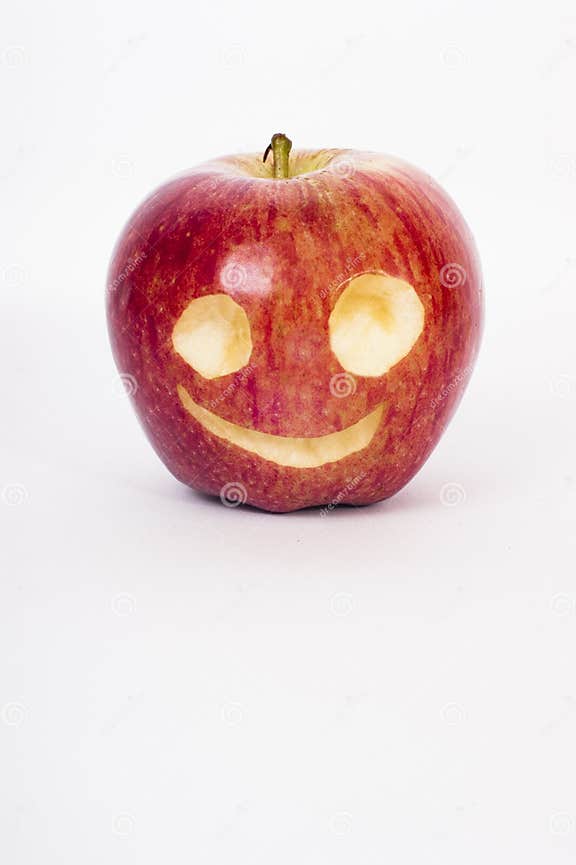 Apple face stock image. Image of people, looking, healthy - 38663561