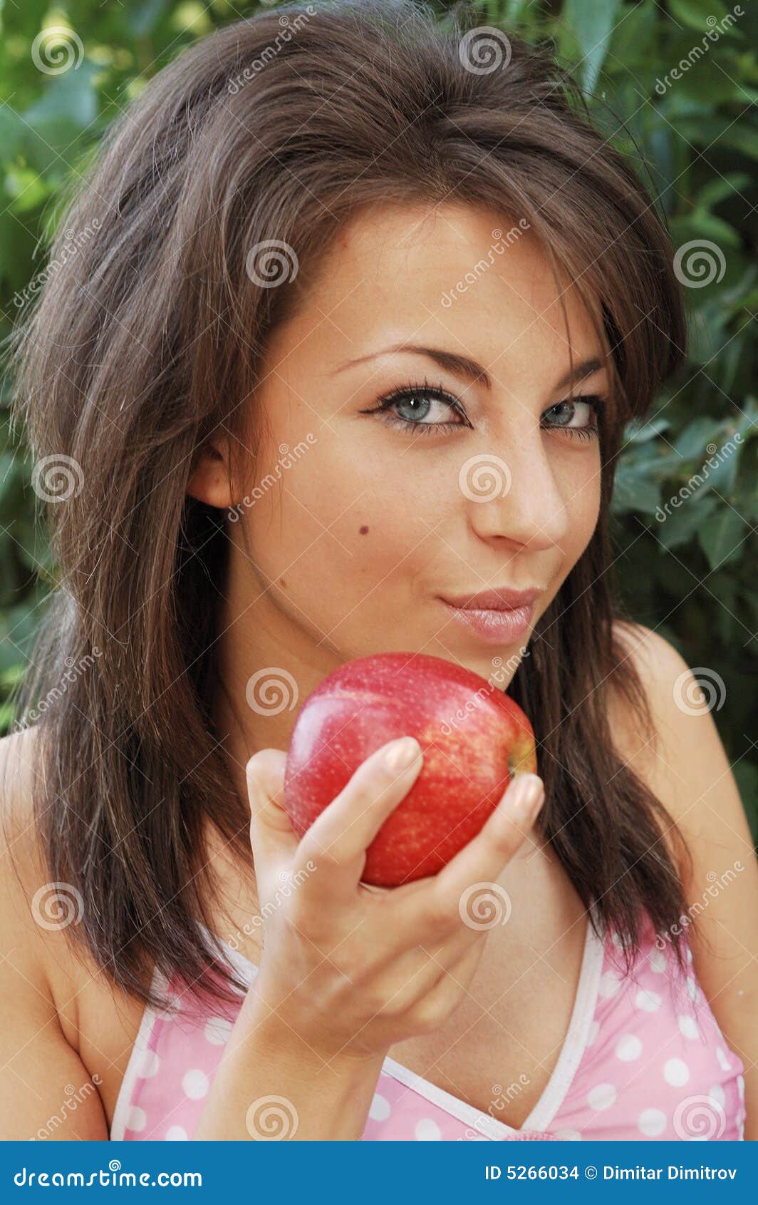 Apple fancy stock photo. Image of girls, beautiful, fruit - 5266034