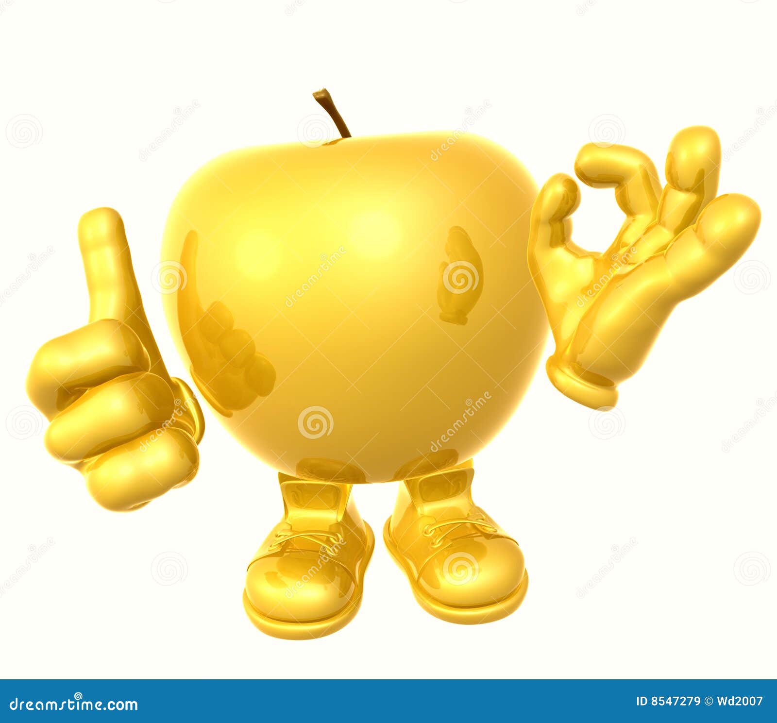 Apple figure stock illustration. Illustration of good - 8547279