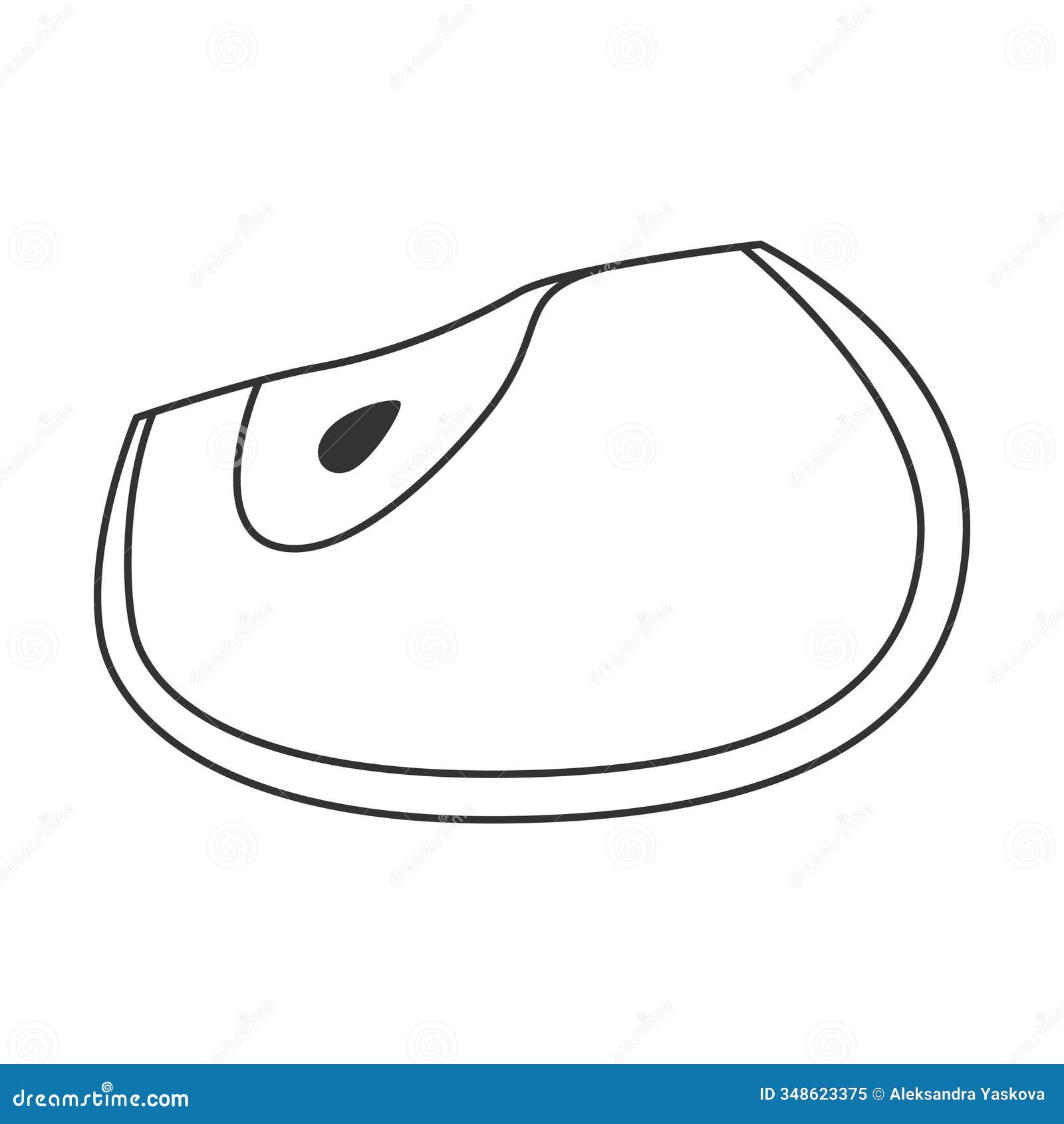 Apple Fruit Cut In Quarter With Seed Details, Presented In A Simple ...