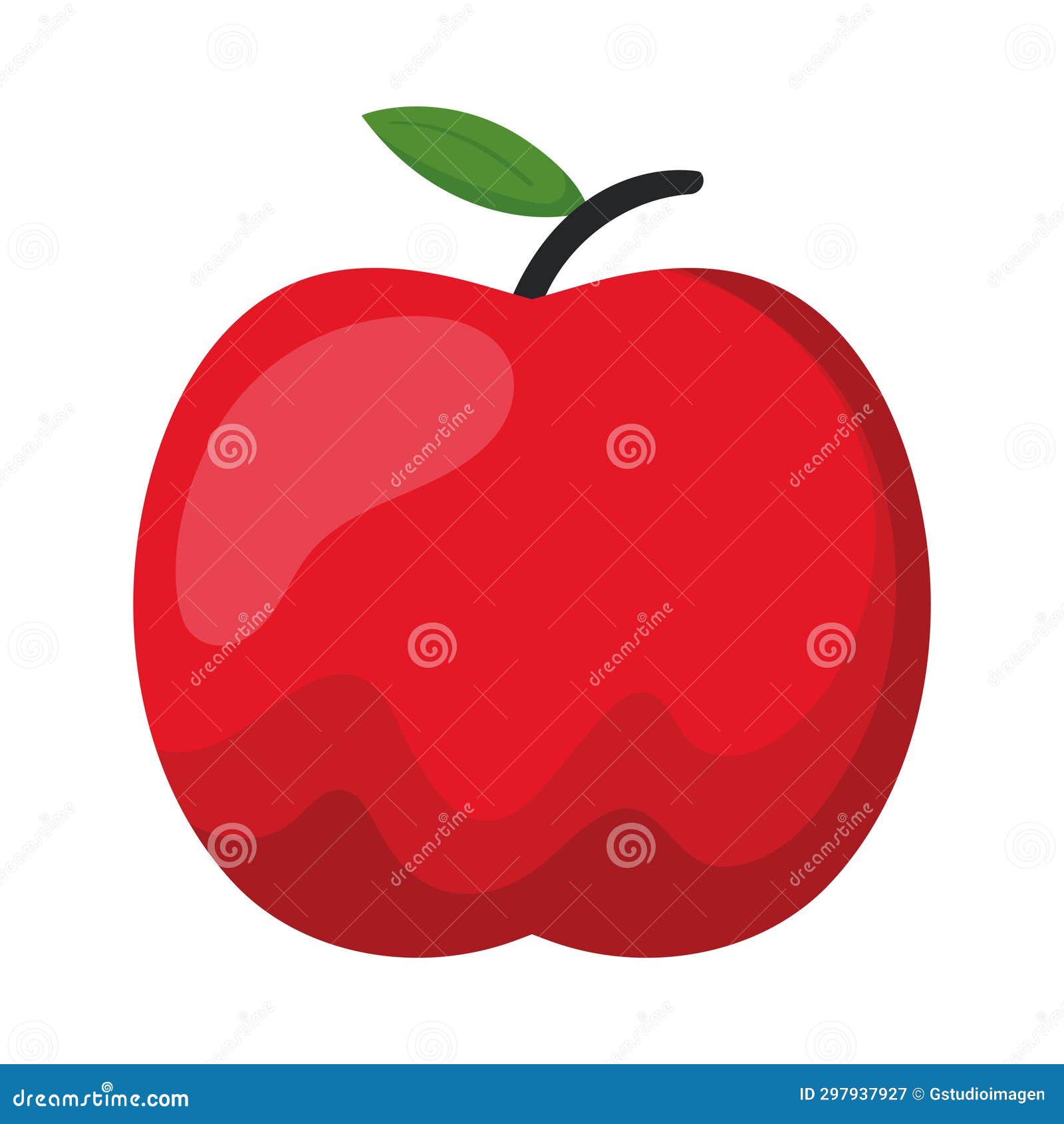 Apple fruit design stock illustration. Illustration of nutrition ...