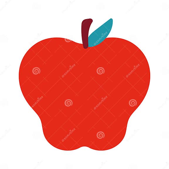 Apple fruit design stock illustration. Illustration of diet - 298155696