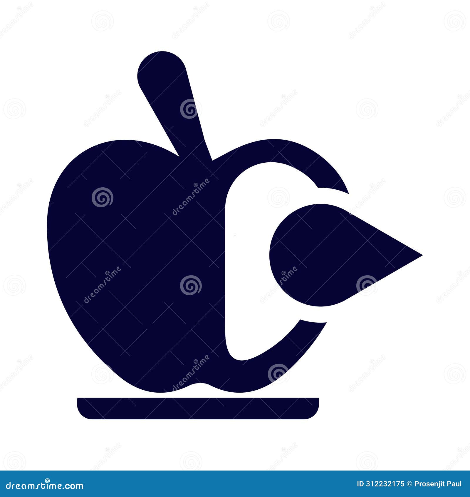 Apple, Fruit, Diet, Vitamin, Protein, Apple Fruit Icon Stock Vector ...