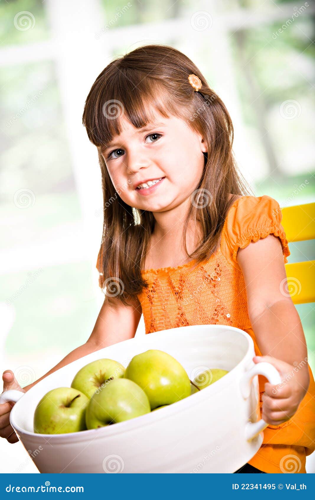 Apple girl stock image. Image of fruit, girl, diet, food - 22341495