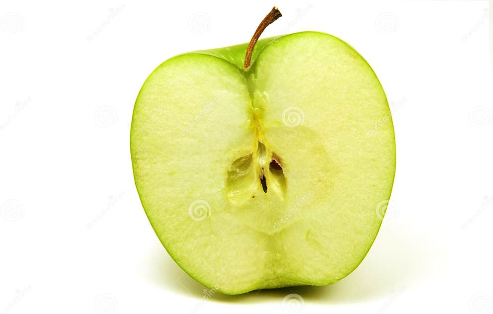 Apple half stock photo. Image of healthy, apple, cuisine - 209944