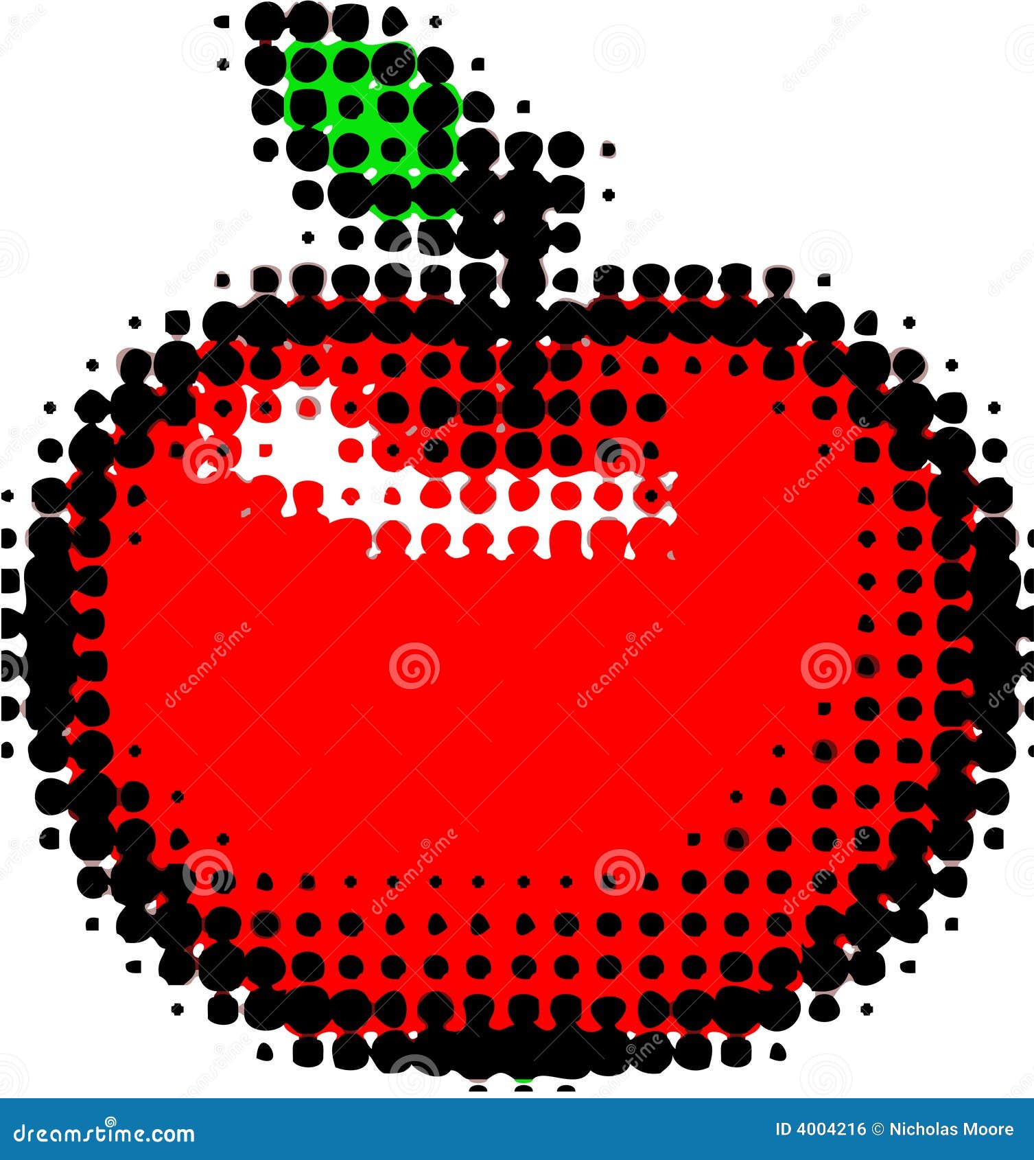 Apple Halftone Stock Illustrations – 375 Apple Halftone Stock ...