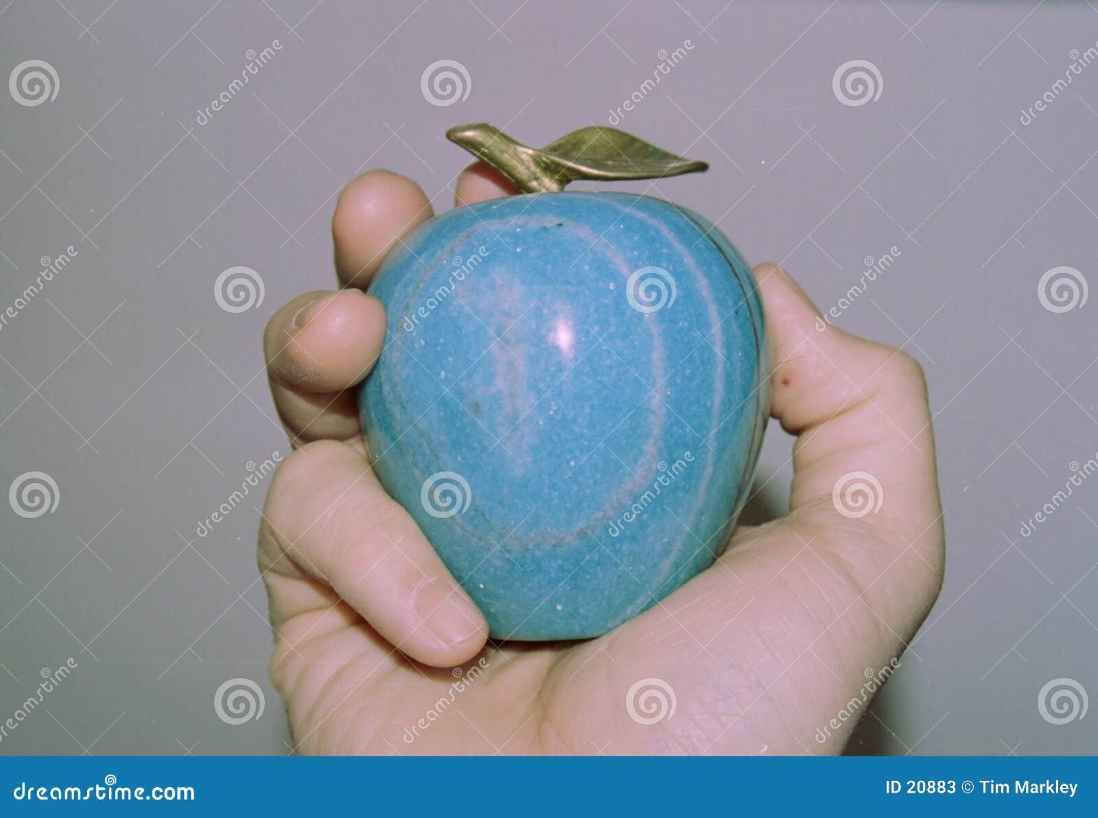 An apple in hand stock image. Image of thought, fingers - 20883