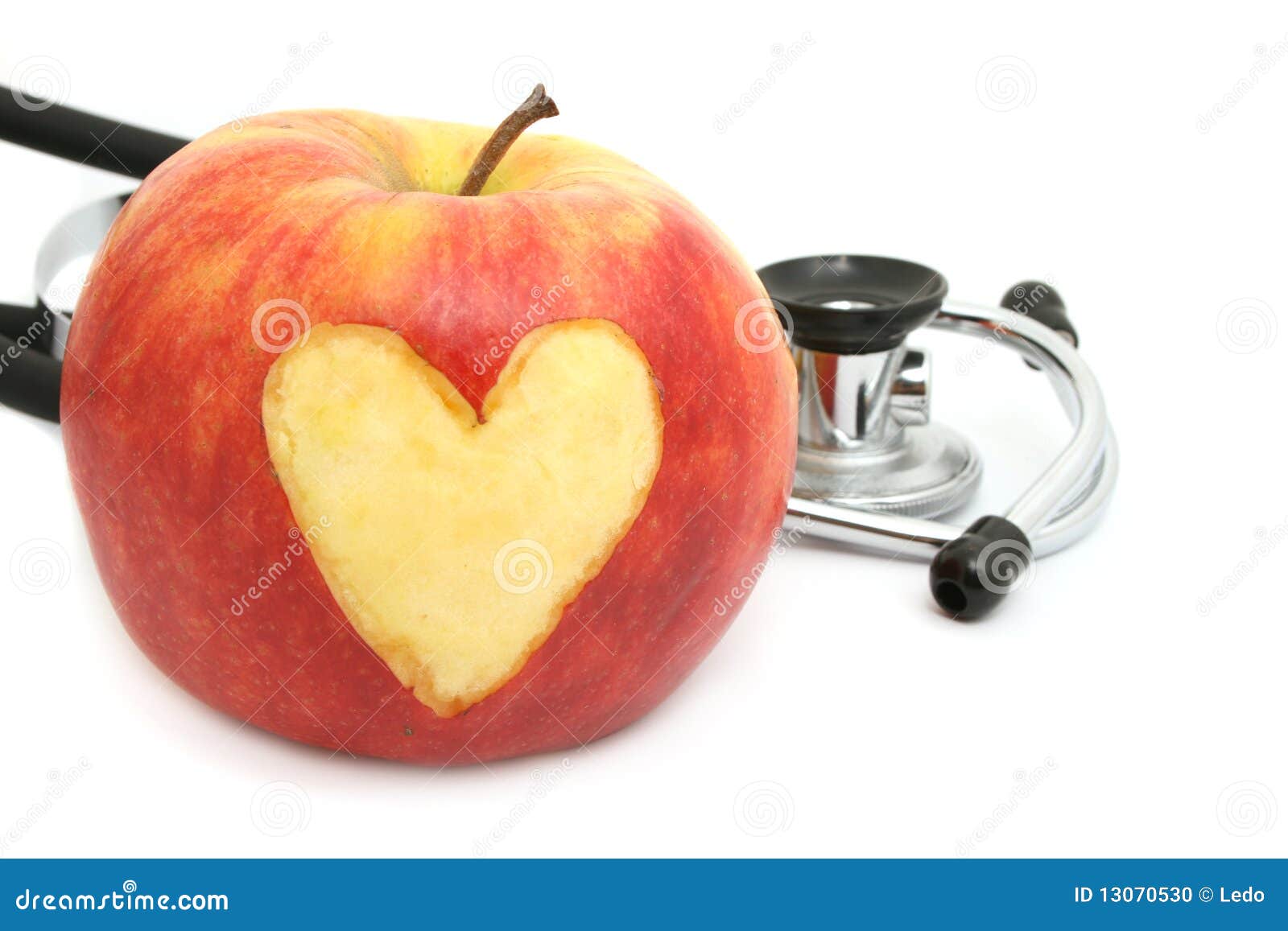 Apple heart stock photo. Image of medical, doctor, heart - 13070530