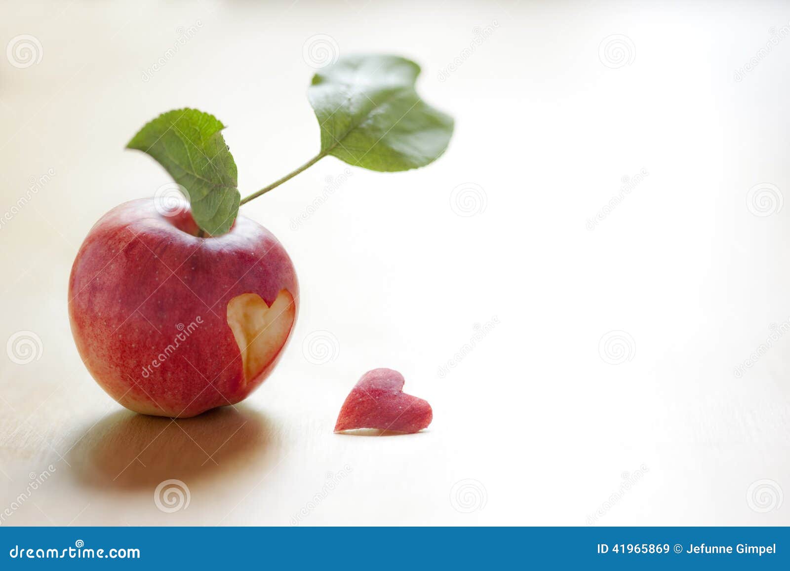 Apple Heart stock image. Image of health, medicine, bonded - 41965869
