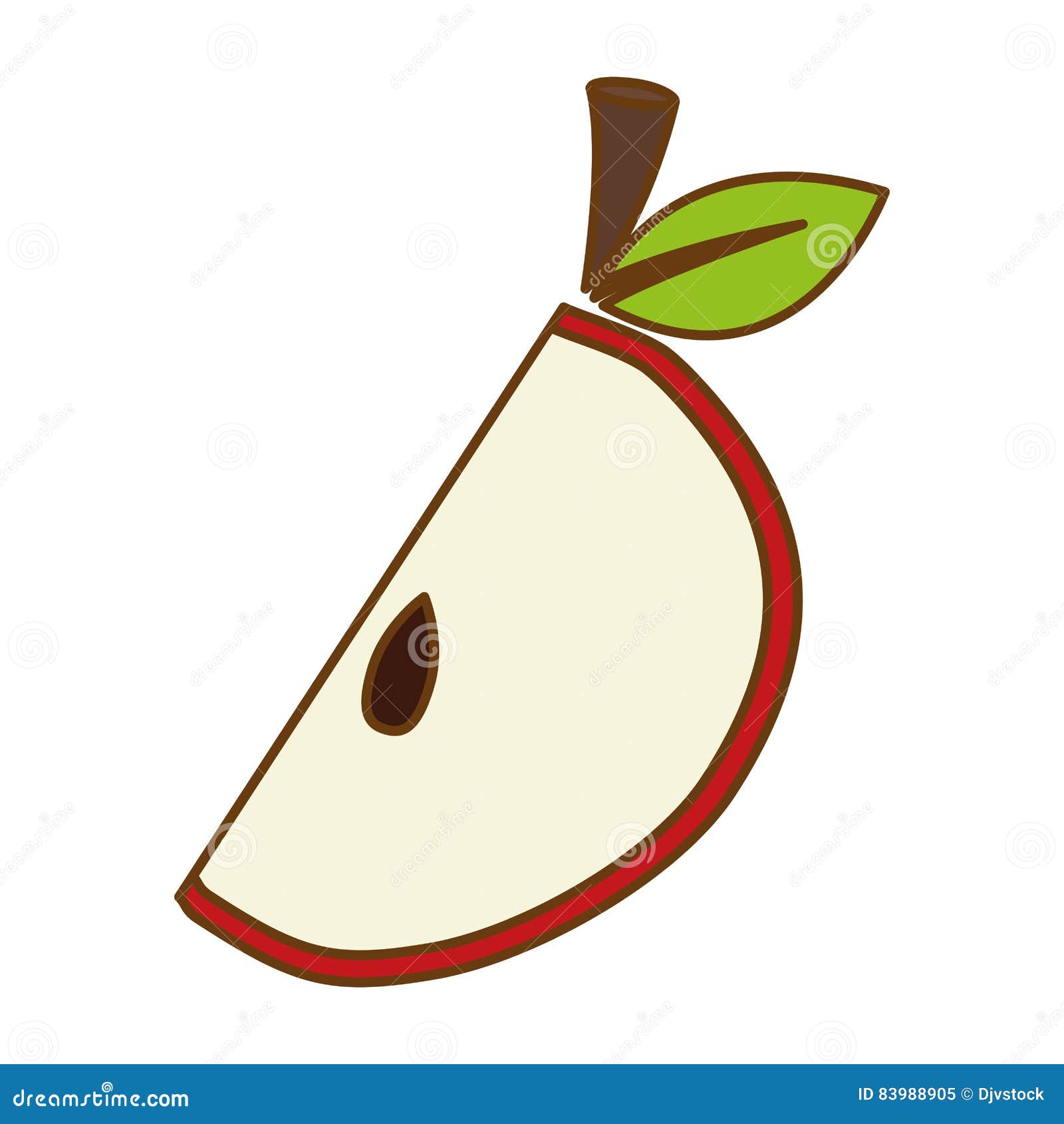 Apple icon image stock illustration. Illustration of nutritious - 83988905