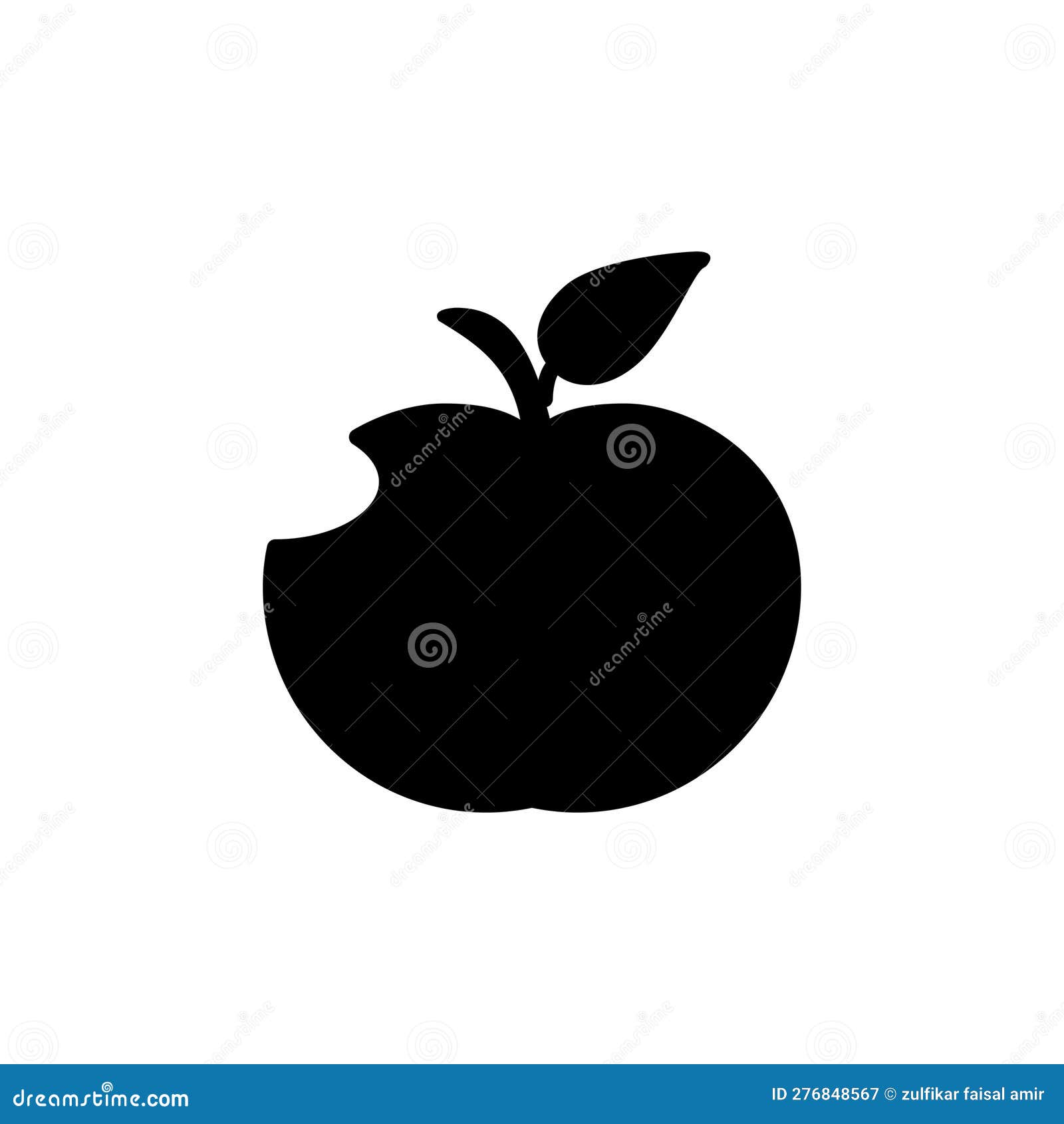 Apple icon . apple symbol stock vector. Illustration of apple - 276848567