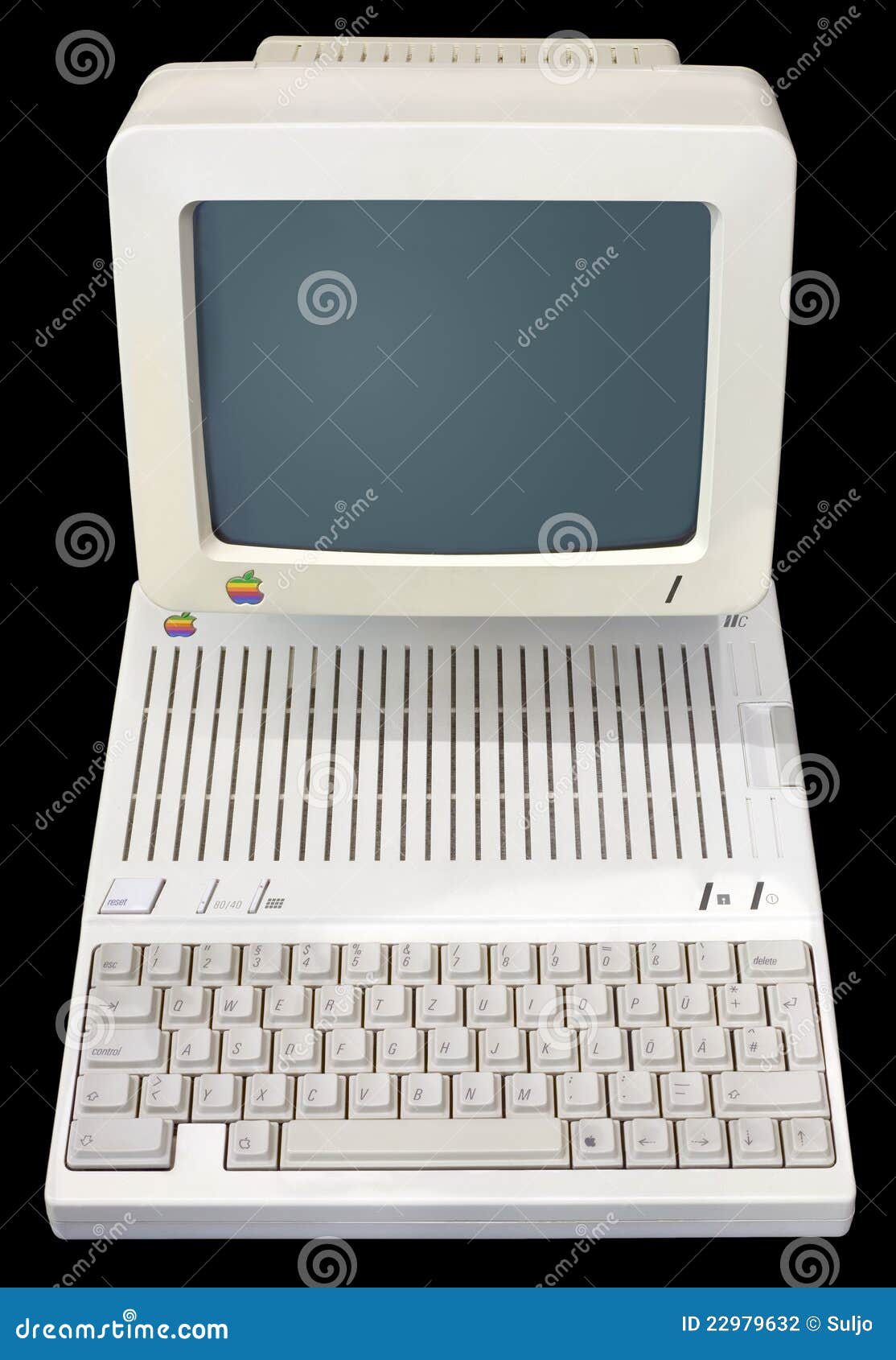 Apple IIc editorial photography. Image of machine, electronics - 22979632