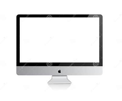 Apple imac editorial photography. Illustration of white - 23863057