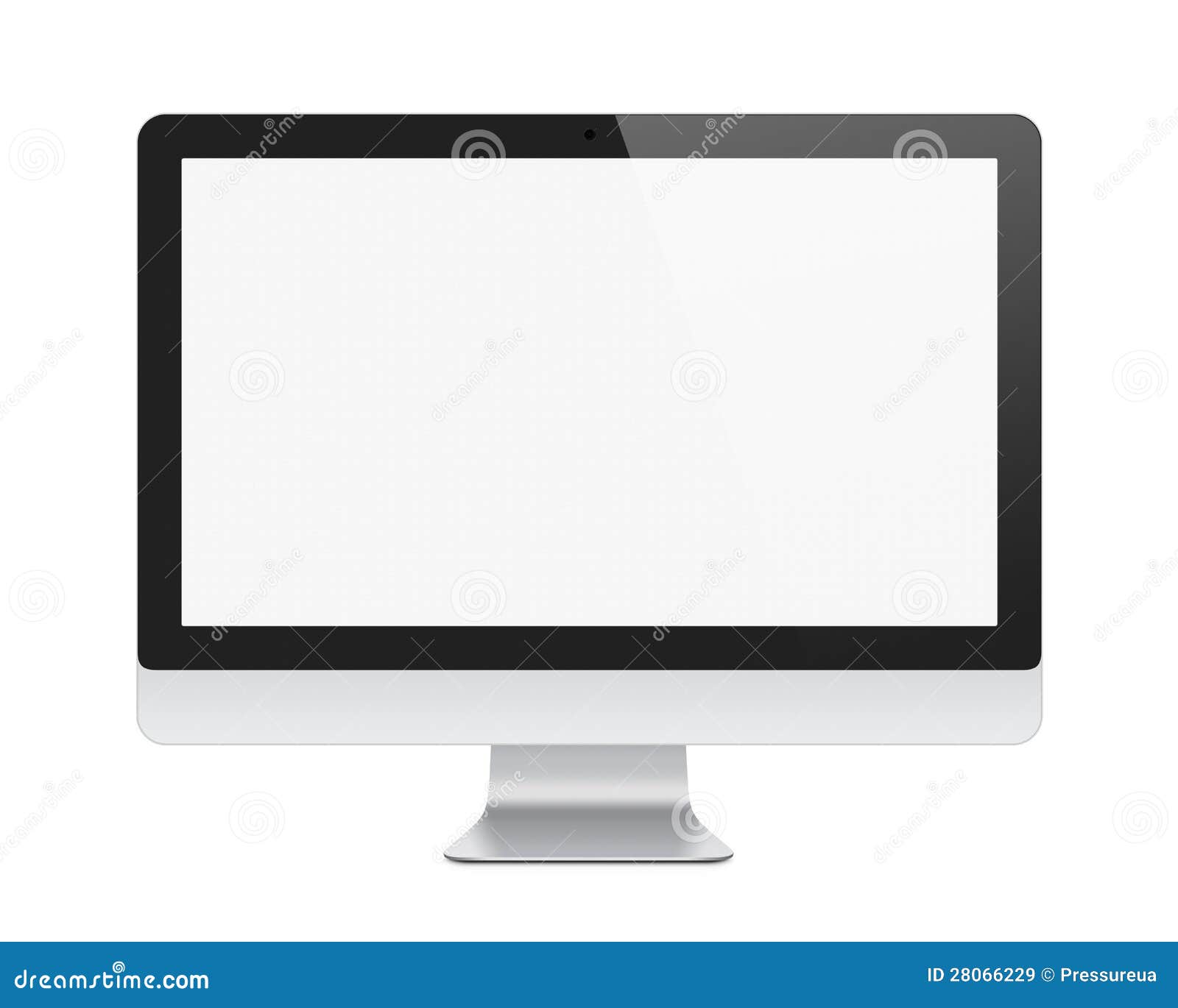Apple Imac Display Isolated Stock Illustration - Illustration of ...