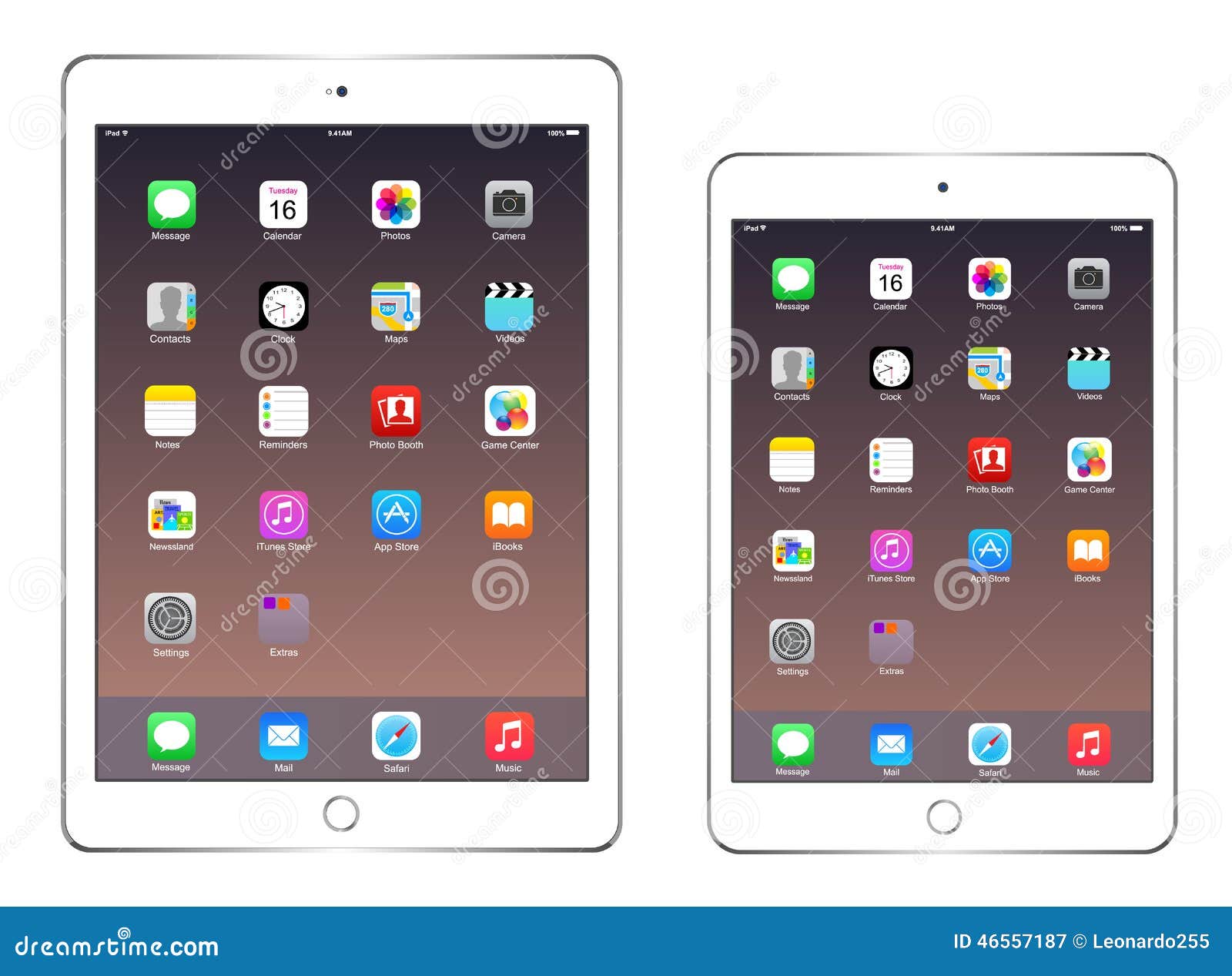 Apple IPad Air 2 and IPad Mini 3 Editorial Photography - Illustration ...