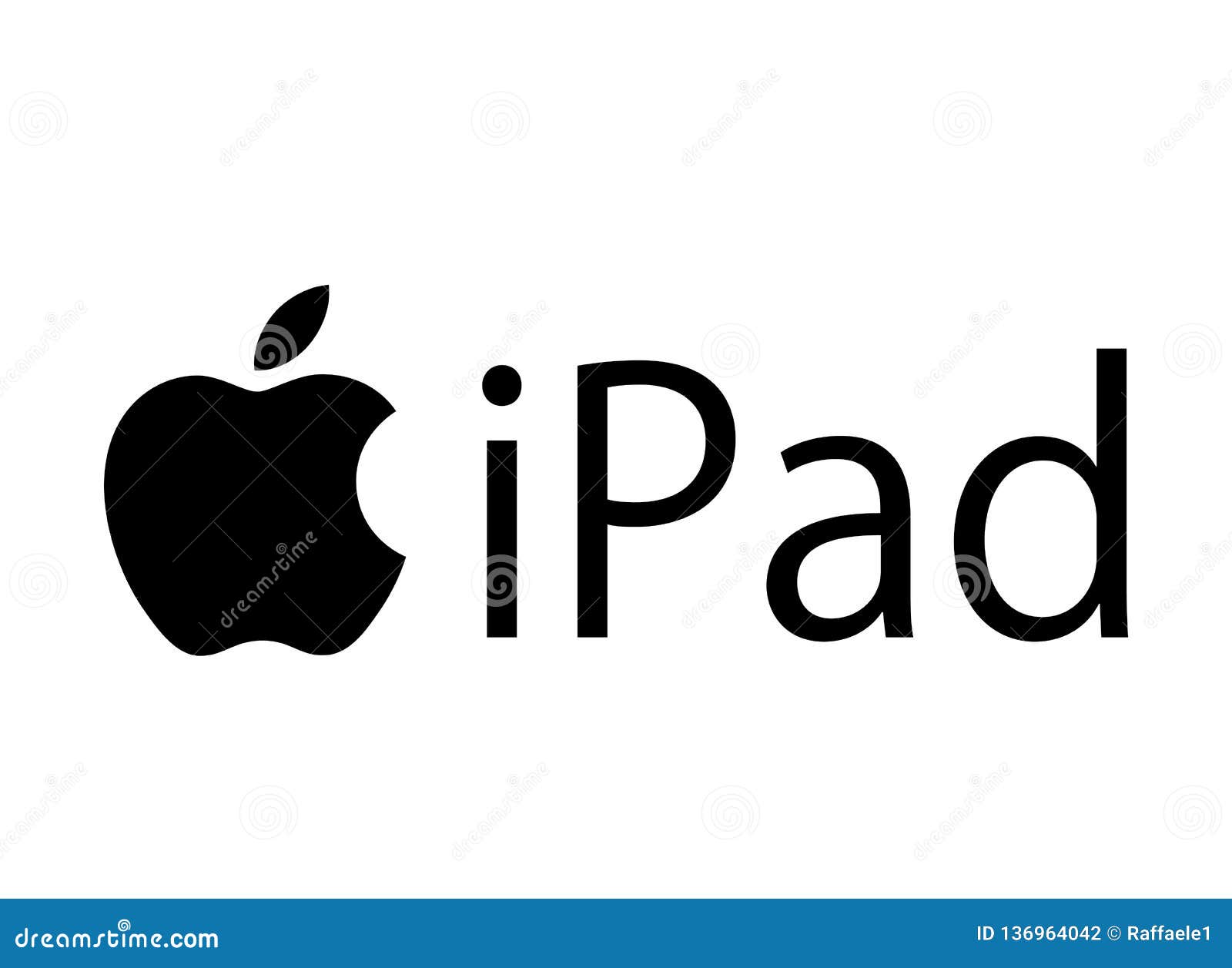 Apple-ipad Logo redaktionelles stockfotografie. Illustration von ...