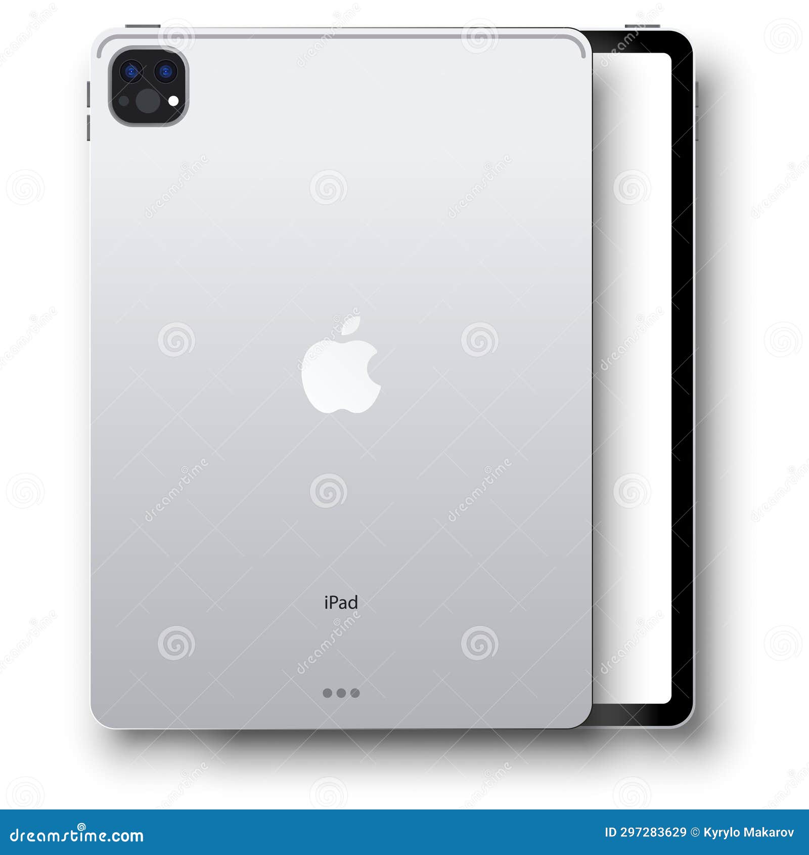 Apple IPad. Mini, Air, Pro Models. Screen, White Color. Smart Device ...