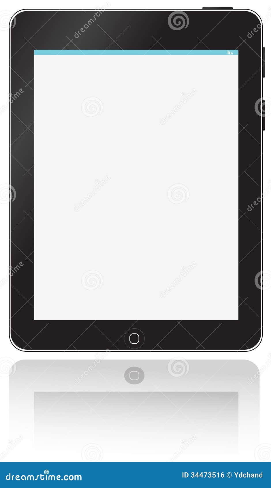 Apple ipad 3 editorial photo. Image of touchscreen, isolated - 34473516