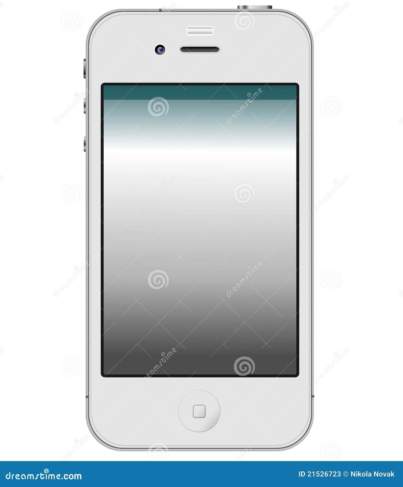 Apple Iphone 4S white editorial stock photo. Illustration of newest ...