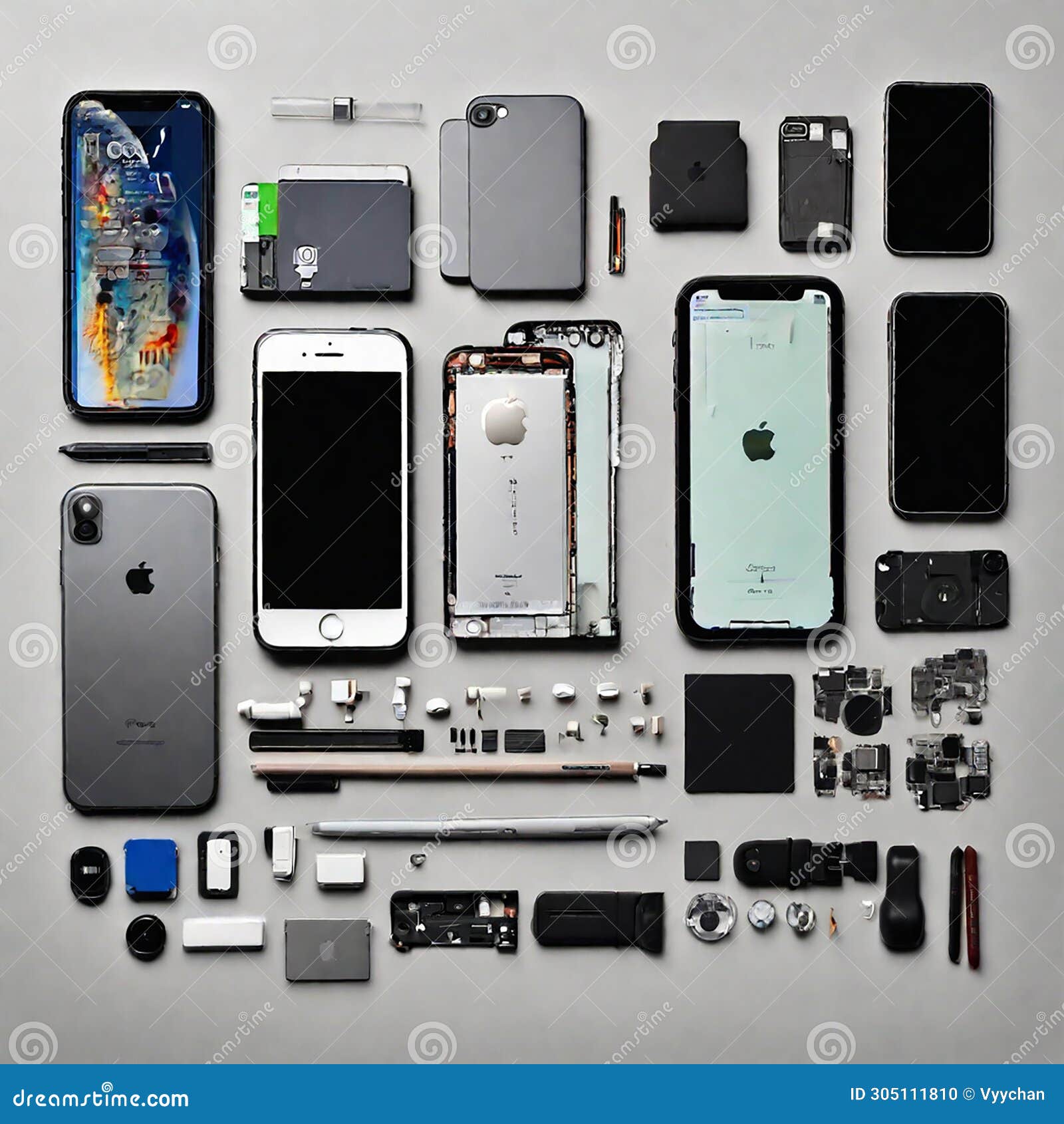 Apple IPhone Mobile Phone Cellular Phones Components Electronics ...