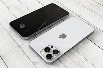 Apple IPhone 13 Pro Max Silver, Front and Back Sides Comparison ...