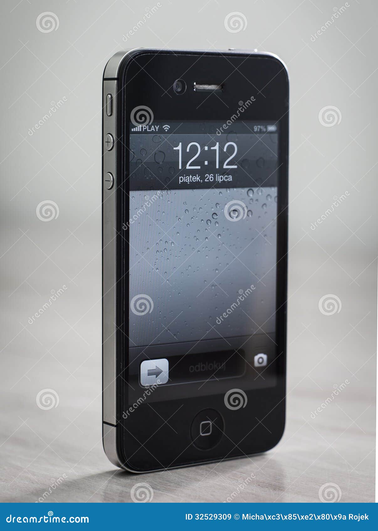 Apple iPhone editorial stock image. Image of graphic - 32529309