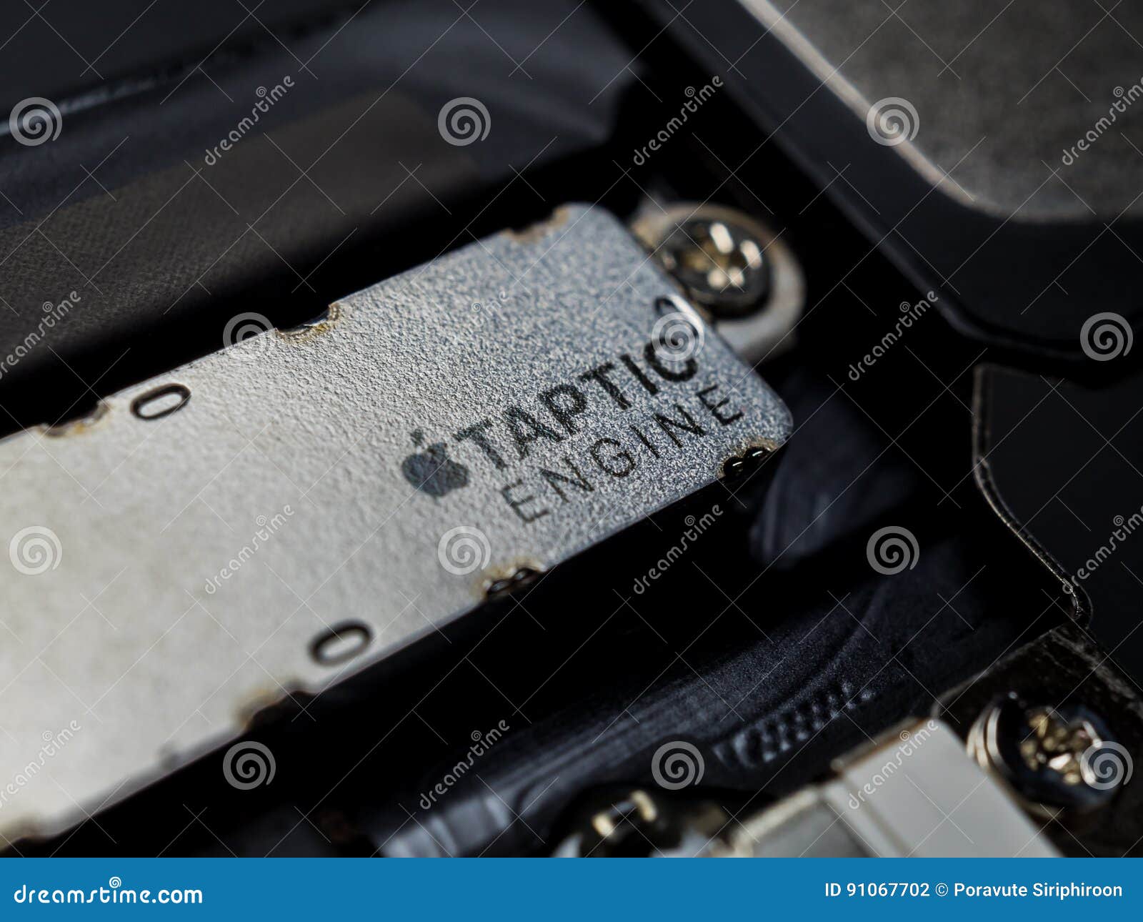Apple IPhone Taptic Engine Vibration Module Editorial Photography ...