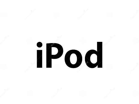 Apple iPod Logo editorial photography. Illustration of illustrator ...