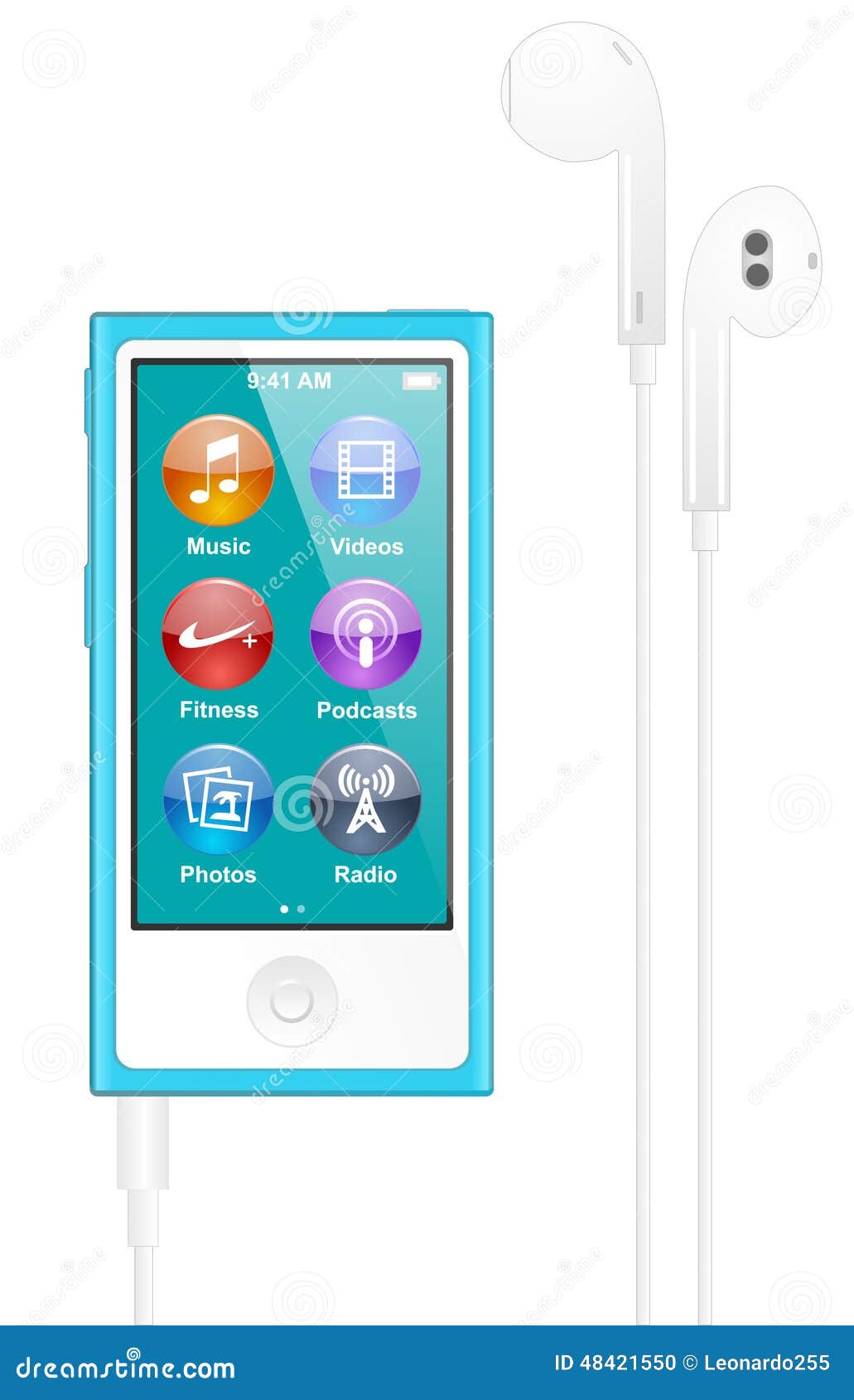 Apple IPod Logo Cartoon Vector | CartoonDealer.com #136964047