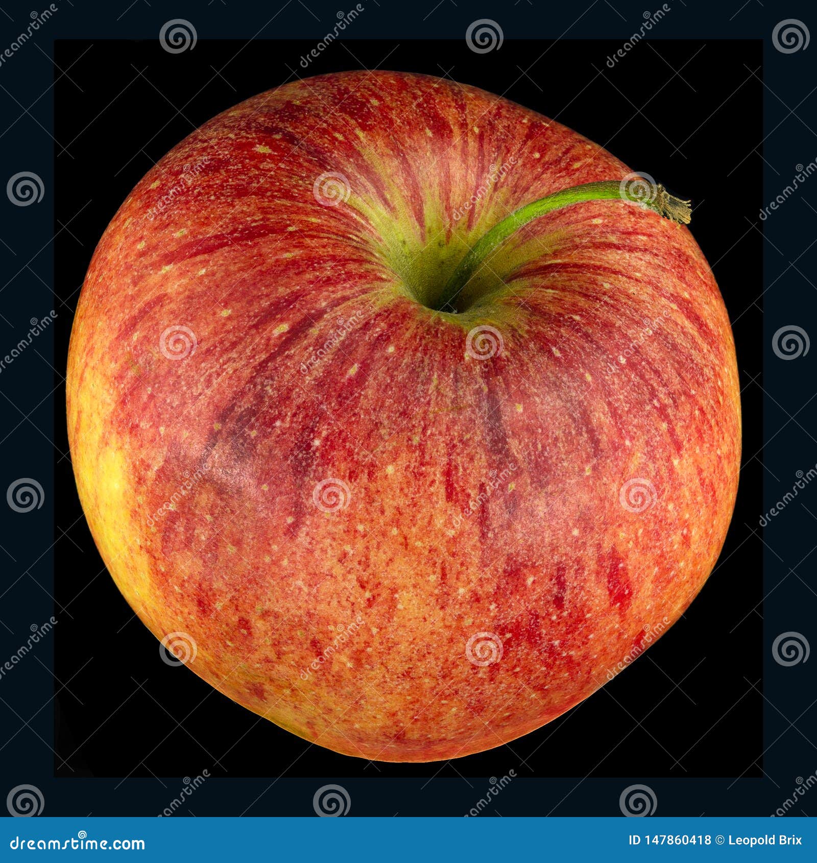 Apple isolated stock photo. Image of food, isolated - 147860418