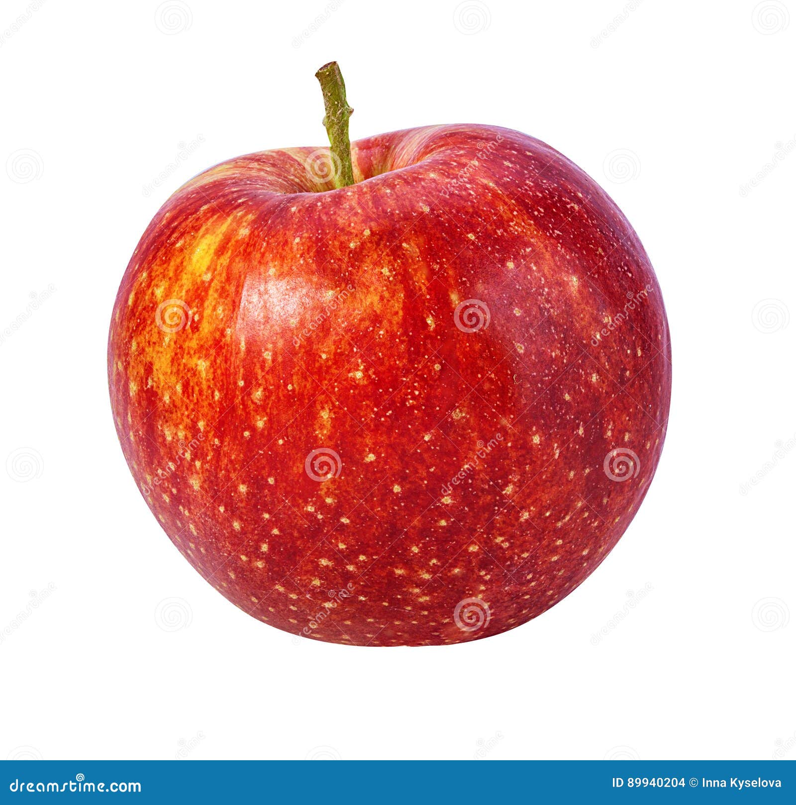 Apple isolated on white stock photo. Image of vegetarian - 89940204