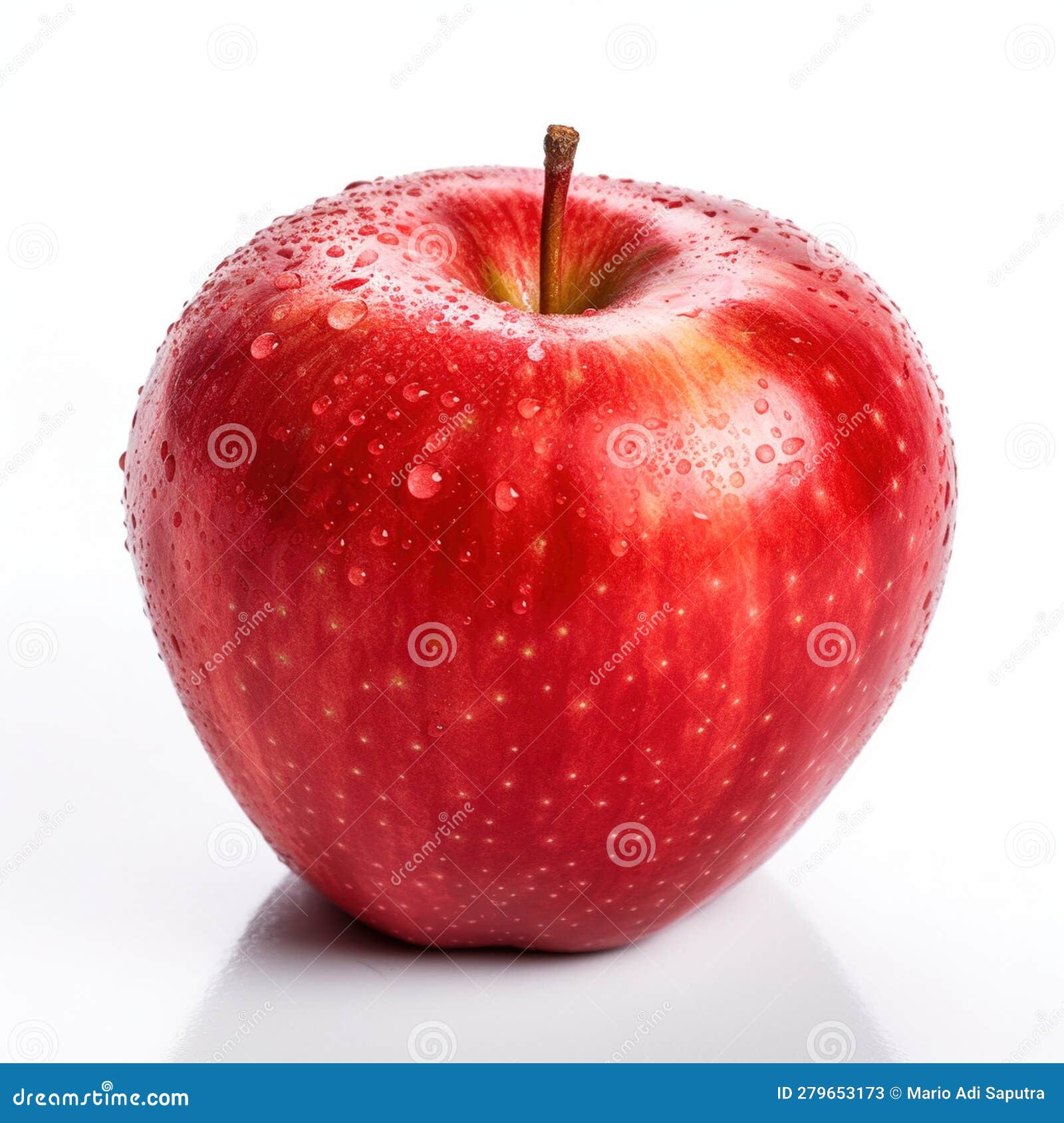 Apple Isolated on White Background Stock Image - Image of tomato ...