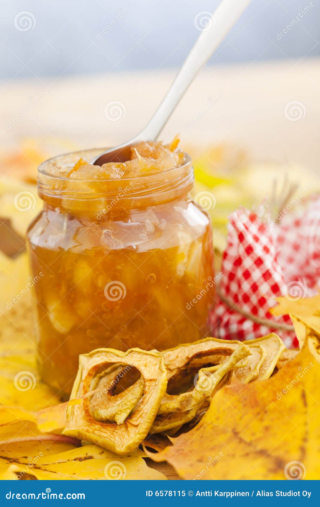 Apple jam stock image. Image of canning, apricot, cooking - 6578115