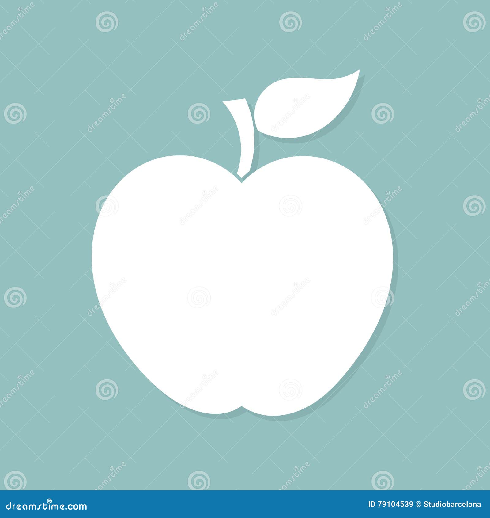 Apple label vector stock vector. Illustration of sign - 79104539