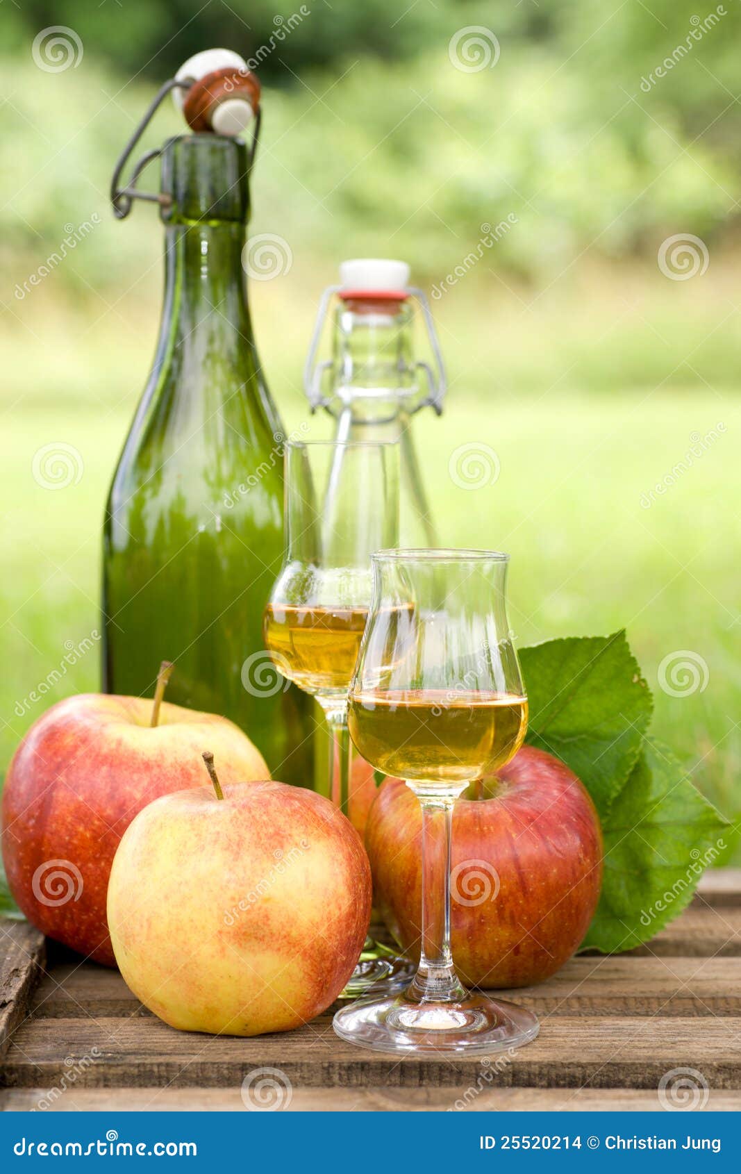 Apple liqueur stock photo. Image of autumn, harvest, thanksgiving ...