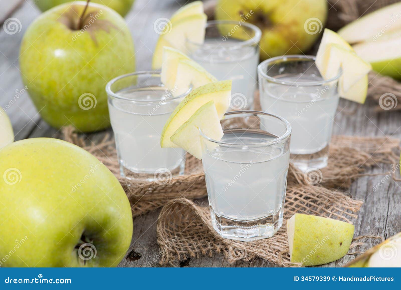 Apple Liqueur stock image. Image of brandy, refreshing - 34579339